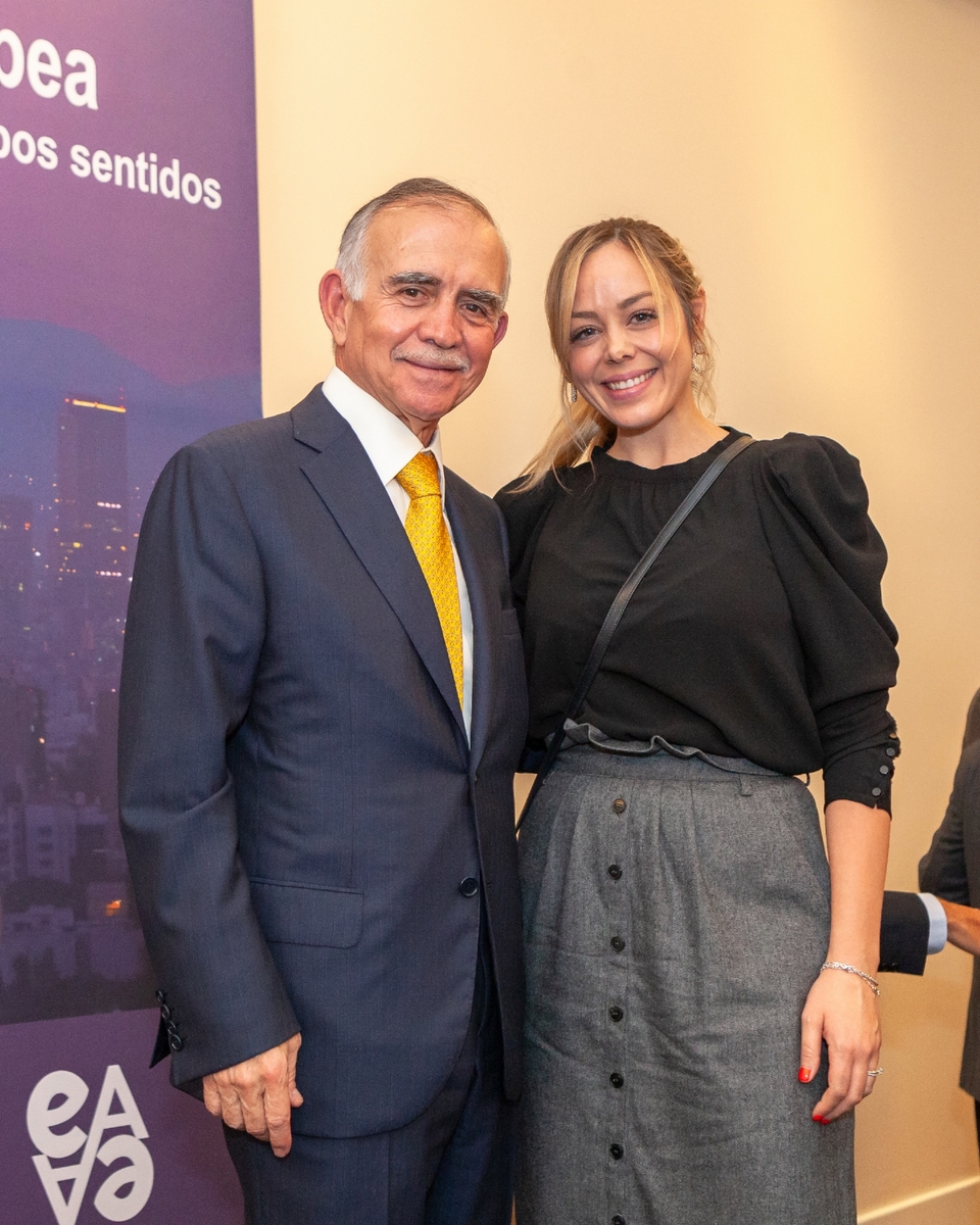 Alfonso Romo y Erika Salazar | Fundación Euroamerica
