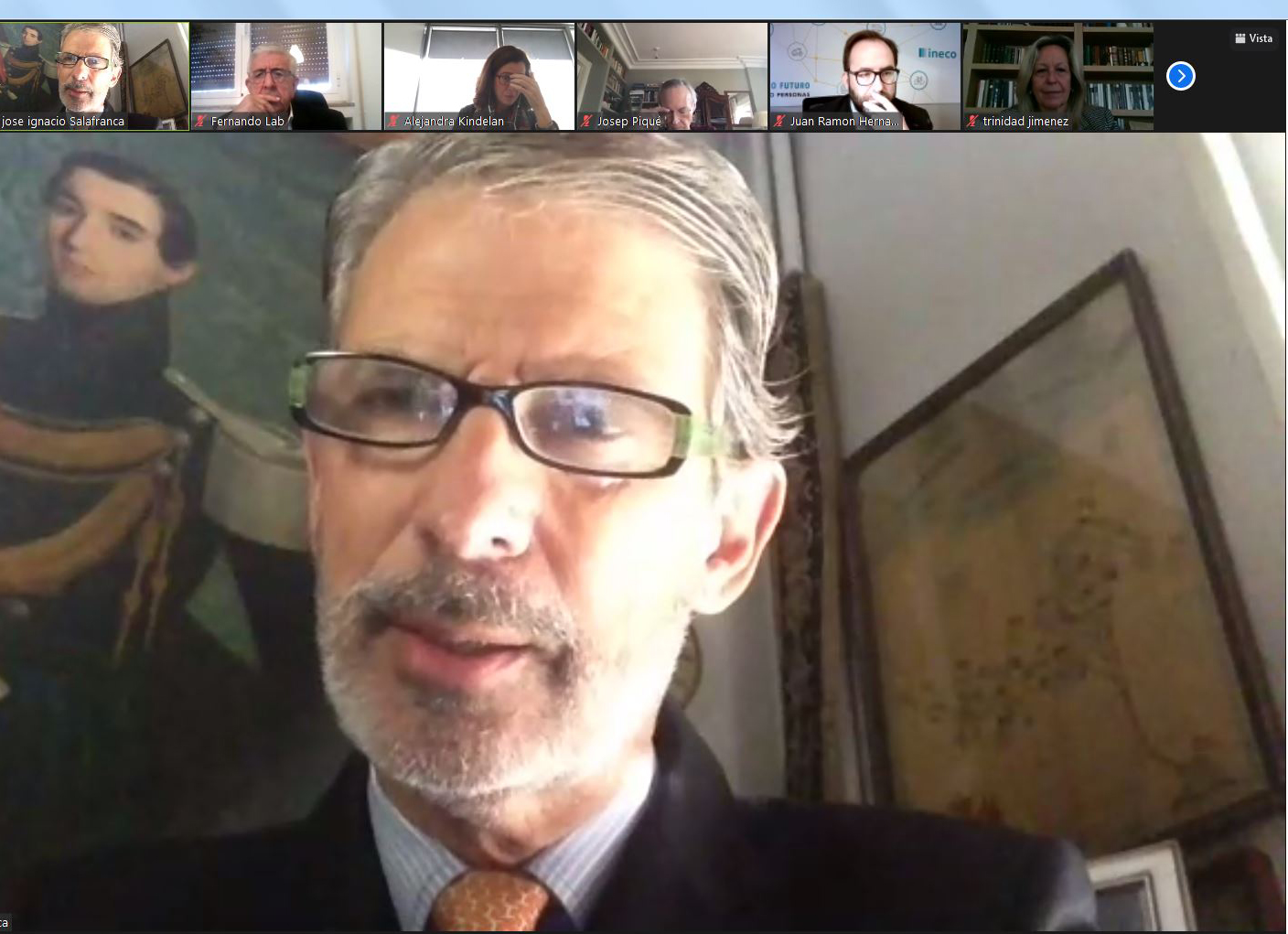 Desayuno-coloquio con Manuel de la Rocha - Fundación Euroamerica